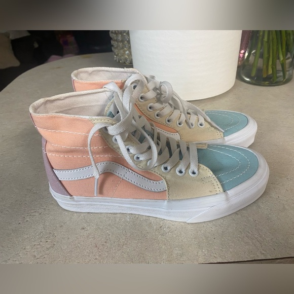 Vans | Shoes | Vans Pastel Hightop Sneakers | Poshmark